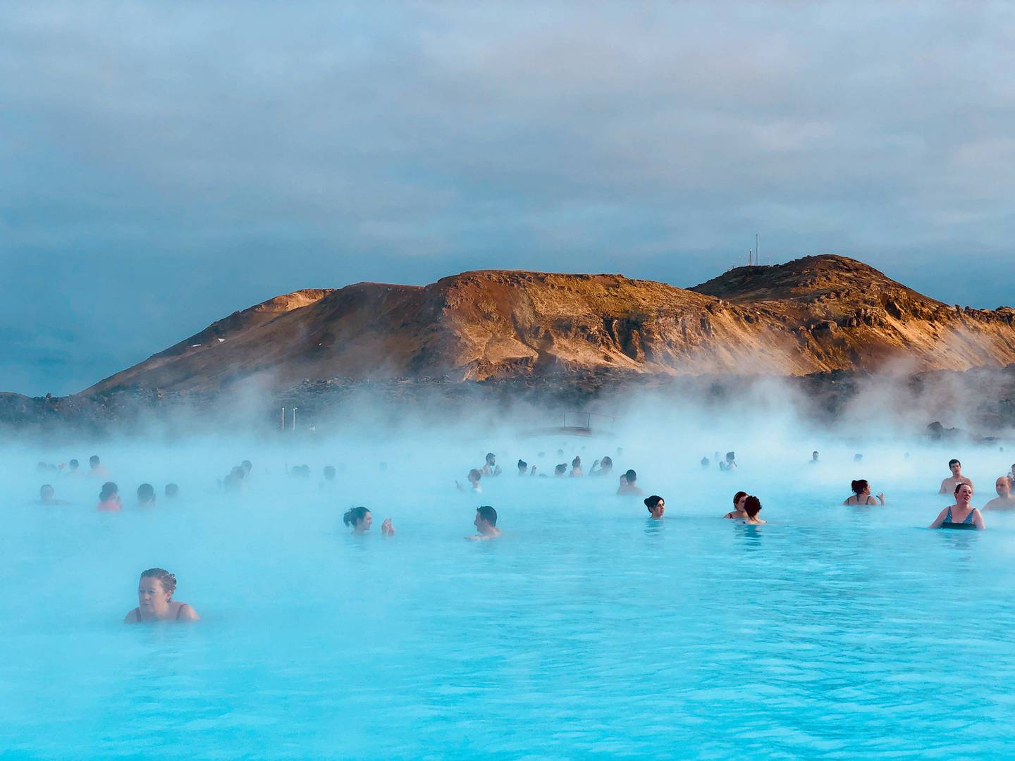 Modrá lagúna – jedinečné kúpele, vytvorené vulkánom